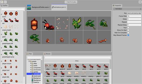 Main Features Phaser Editor D Help