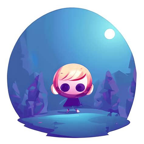 Kawaii Chibi Crying Face Graphic Creative Fabrica