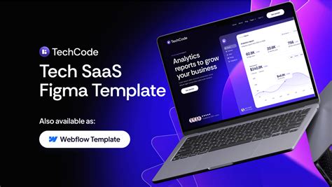 Techcode Tech Figma Template Figma