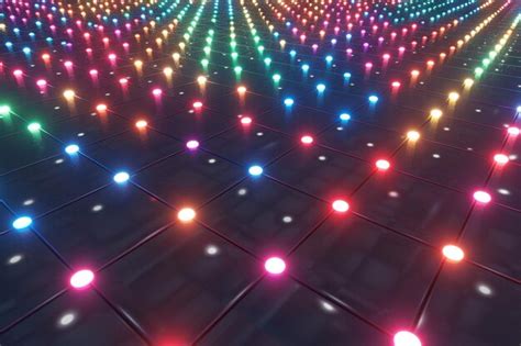 Premium Photo Vivid Neon Light Effect Texture