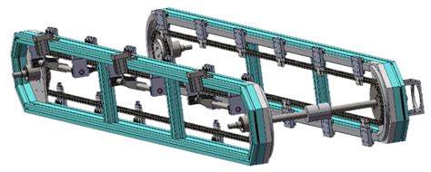 立式垂直双椭圆环形滚轮导轨详情东莞宝奇自动化技术有限公司