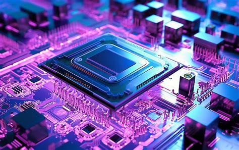 Premium AI Image A Technology Design Is On Circuit Board