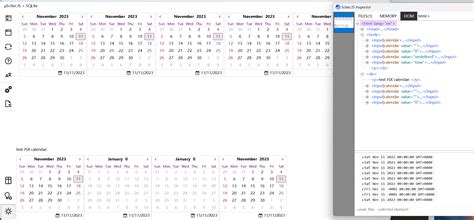 Topic Blank Calendar Input To Minus Date Sciter