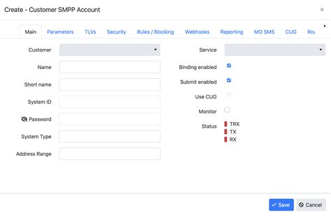 Smpp Accounts