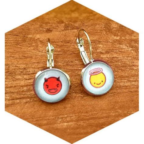 Cherry Emoji Earrings Sassybee