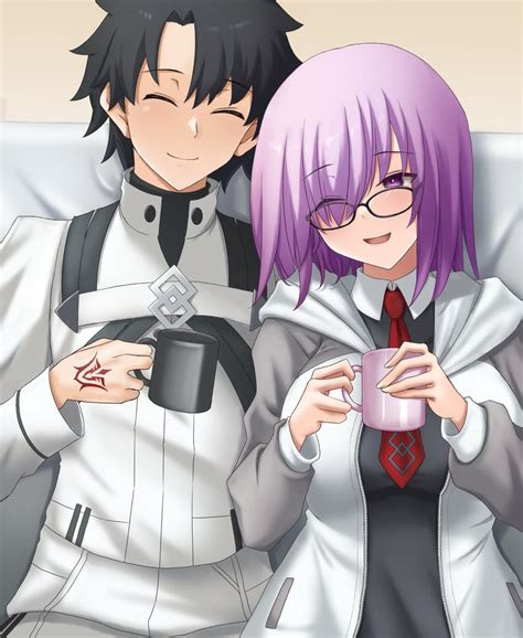Mash Kyrielight Fujimaru Ritsuka And Fujimaru Ritsuka Fate And
