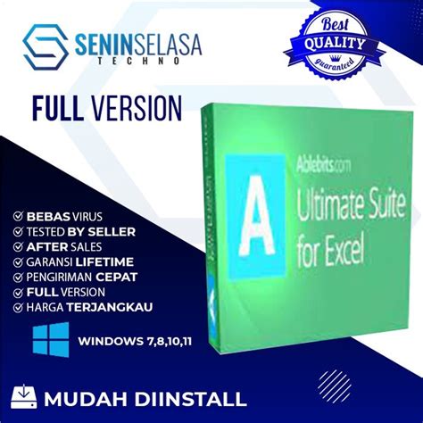Jual Ablebits Ultimate Suite Business Edition 2024 [win] Shopee Indonesia