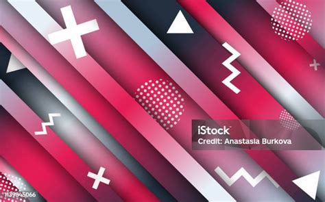 추상적인 배경입니다 창조적 인 추상 기하학적 벽지 대조 색상 배너 프리 젠 테이 션 전단지 포스터 및 초대장에 대 한 벡터 디자인 레이아웃 0명에 대한 스톡 벡터 아트 및