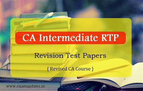 Ca Inter Rtp May 2025 Pdf Revised Ca Intermediate Revision Test Papers