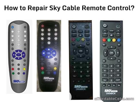 How To Repair Sky Cable Remote Control Technology