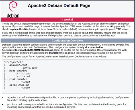 Cómo Instalar Apache En Debian 10 Linux En Español