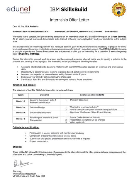 Ibm Ibmskillsbuild Internship Km Architha