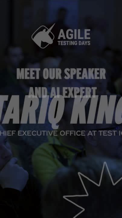 Agile Testing Days Nov 19 22 2024 On Linkedin Agiletd Agiletd Ai Machinelearning