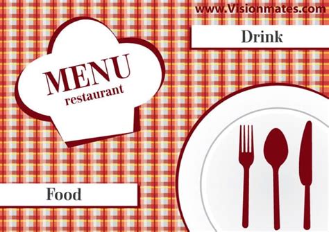 무료 메뉴 카드 템플릿 Ai Uidownload