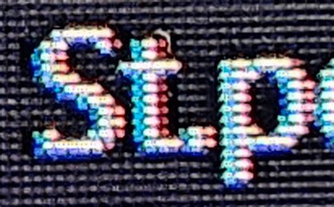 Oled Subpixel Layout Oled Better Text Than Ips Rmonitors