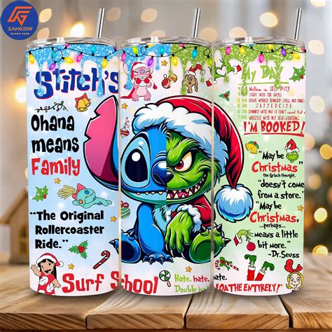 Cute Green Guy Holiday Tumbler Png Christmas Mean Guy 20oz Skinny Wrap