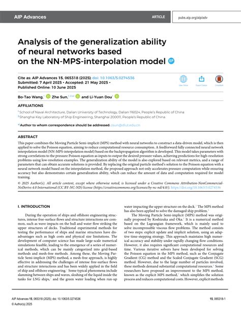 pdf analysis of the generalization ability of neural networks based