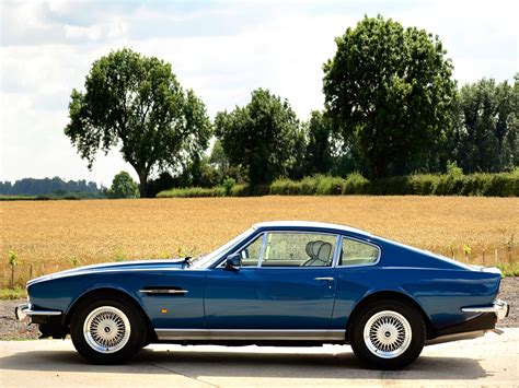 Wallpaper Trees Blue Side View Sports Car Aston Martin Coupe Convertible Performance
