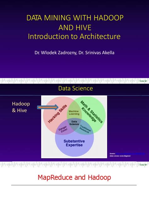 Data Mining With Hadoop And Hive Introduction To Architecture Pdf Apache Hadoop Map Reduce