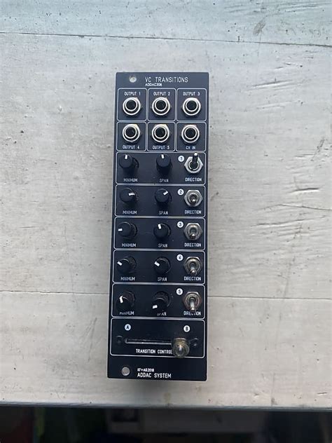 ADDAC VC Transitions Reverb