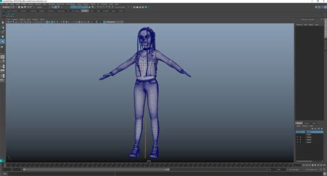 3d Stylized Cartoon Girl Character Rigged Turbosquid 1921927