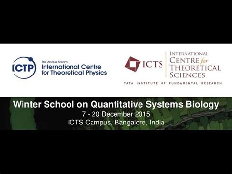 Free Video Dynamical Systems Applied To Biology Part 1 From International Centre For