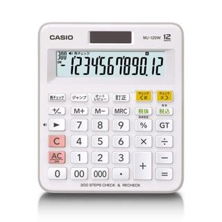 CASIO Casio Standard Calculator Calculation Check Calculation Mini Just Type Digit MJ W N