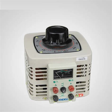 Single Phase Voltage Regulator W AC V Input Power Converter TDGC Kva Stepless Voltage