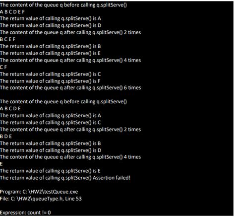 Solved Write An Array Queue Member Function That Deletes An