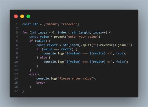 Muhammad Abdullah On Linkedin Palindrome Checker Using For Loop
