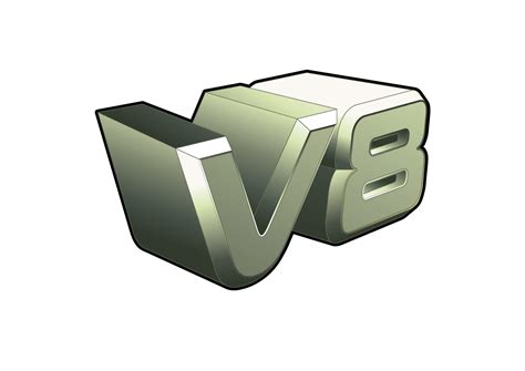 V8 Logo Design Zing Logo