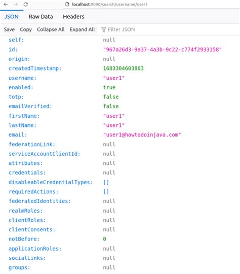 Search Users In Keycloak Using Admin Rest Apis