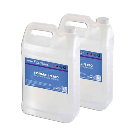 Mopec Prefilled Formalin Container 1 Gallon 4pack Mortech Manufacturing