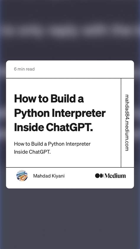 Chatgpt Python Mahdad Kiyani