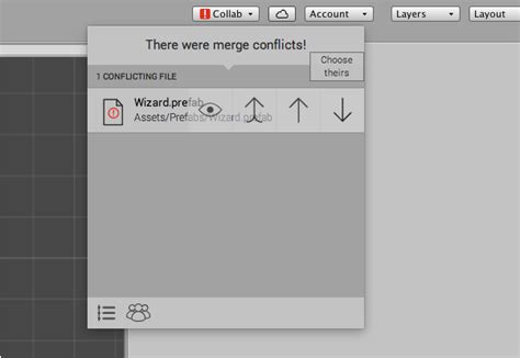 Unity Manual Resolving File Conflicts