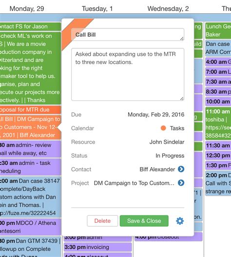 Event Popovers Dayback Documentation