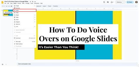 How To Do Voice Overs On Google Slides Mike Thomas Voice Overs