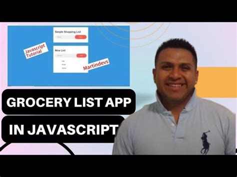 How To Create A Grocery List App With Javascript Martin Fernandez Posted On The Topic Linkedin