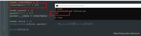 【lua基础系列】index元方法lua Index Csdn博客