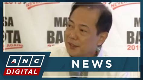 Marcos Chooses Nelson Celis As New Comelec Commissioner Anc Youtube