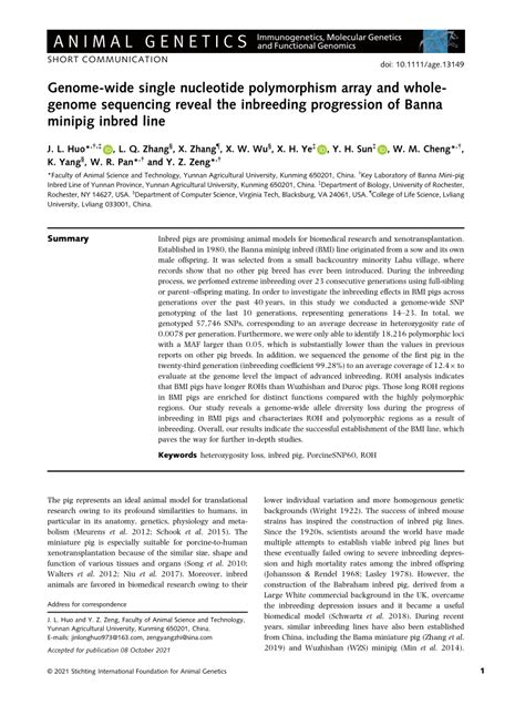 Pdf Genome Wide Single Nucleotide Polymorphism Array And Whole Genome Sequencing Reveal The