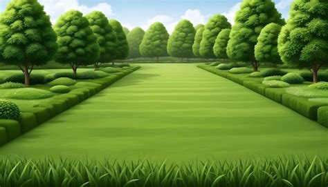 Premium Photo Free Vector Vector Land Piece Green Grass Vector