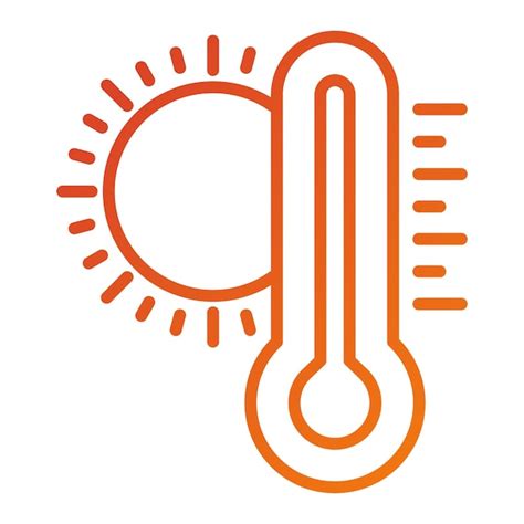 Premium Vector Vector Design Thermometer Icon Style