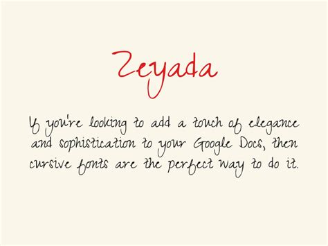 Cursive Fonts On Google Docs Hand Picked