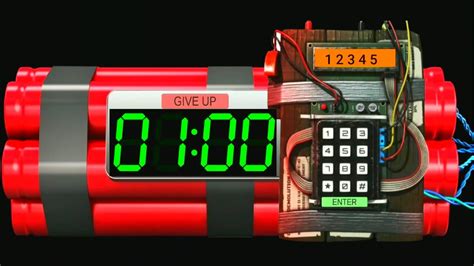 Dynamite Explosion 1 Minute Countdown Timer Youtube