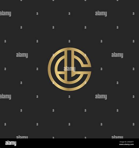 Alphabet Letters Initials Monogram Logo Cl Lc L And C Stock Vector
