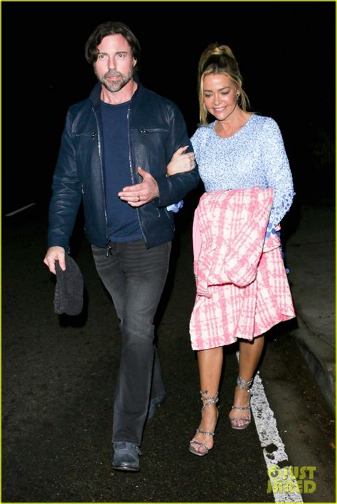 Denise Richards And Husband Aaron Phypers Enjoy Some Holiday Cheer After