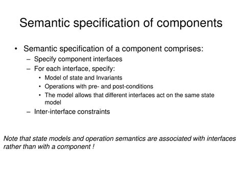 Ppt Component Specification Powerpoint Presentation Free Download