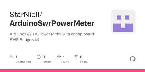 Github Starniell Arduinoswrpowermeter Arduino Swr And Power Meter With Cheap Board Swr Bridge V1 4