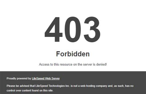 Lỗi Error 403 Forbidden Là Gì Nguyên Nhân Cách Sửa Lỗi đơn Giản
